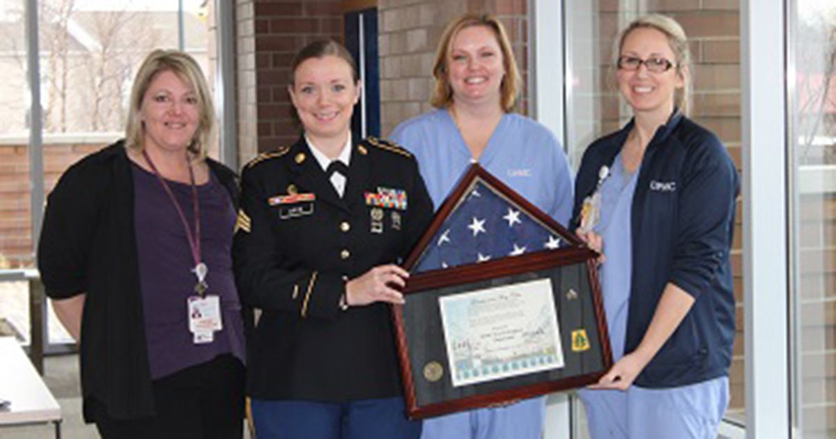 UPMC East Emergency Department Team Receives DoD Patriot Award - UPMC ...