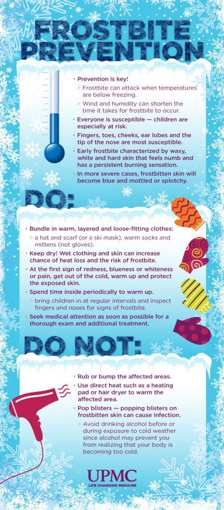 UPMC Mercy Offers Frostbite Dos and Don’ts - UPMC & Pitt Health ...