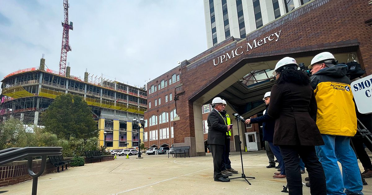 First Look at UPMC Mercy Pavilion Construction - UPMC & Pitt Health ...