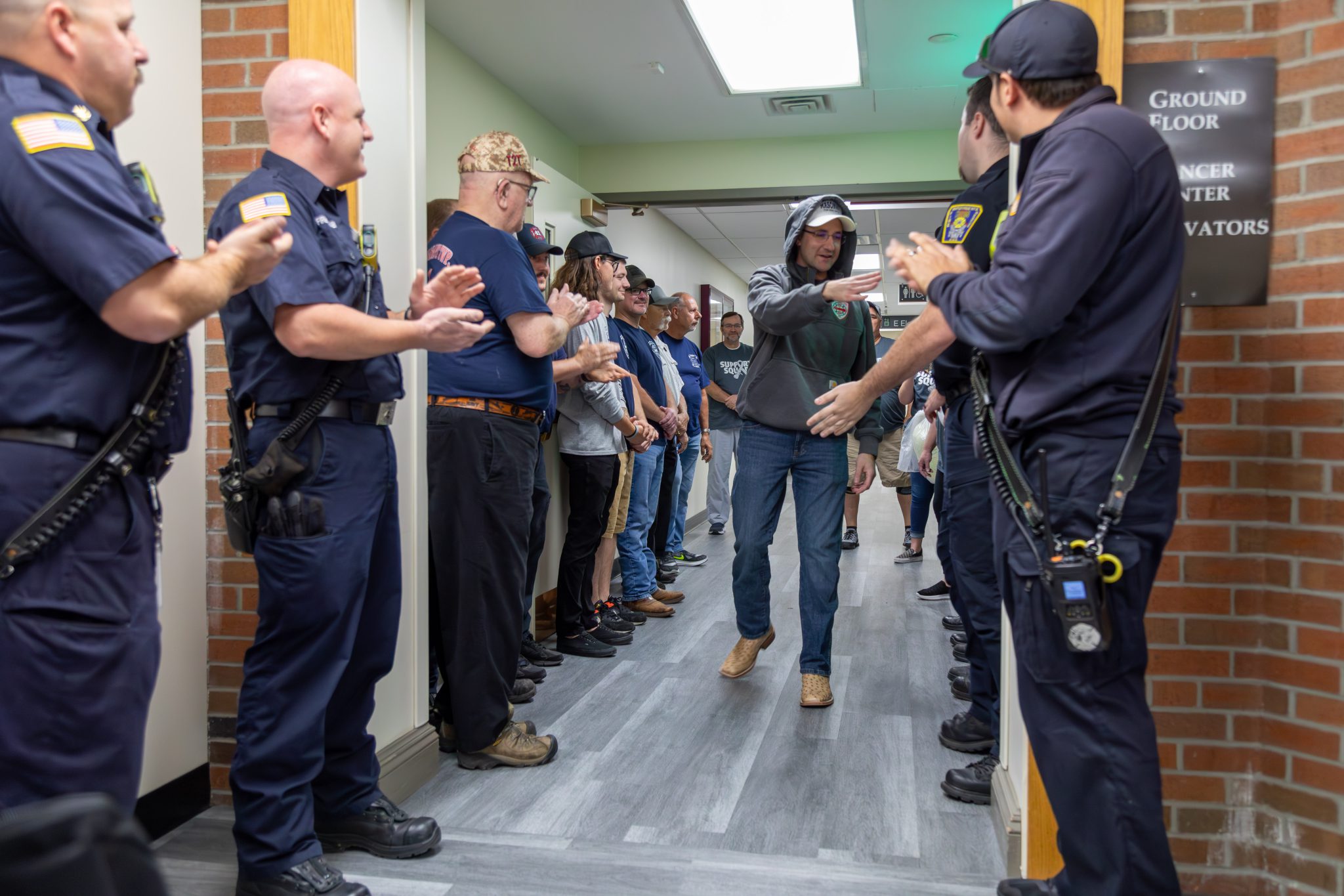 Surprise Celebration for Local Firefighter Completing Radiation Treatment - UPMC & Pitt Health ...